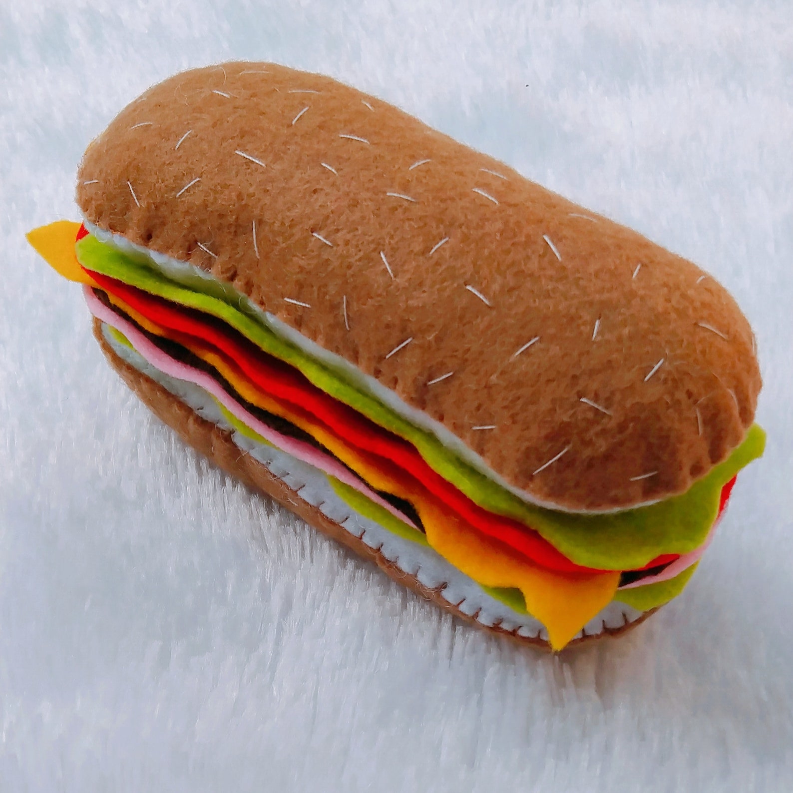 Felt Fast Food, Happy Meal Mcdonald Set Sewing, Felt Food (hamburger ...