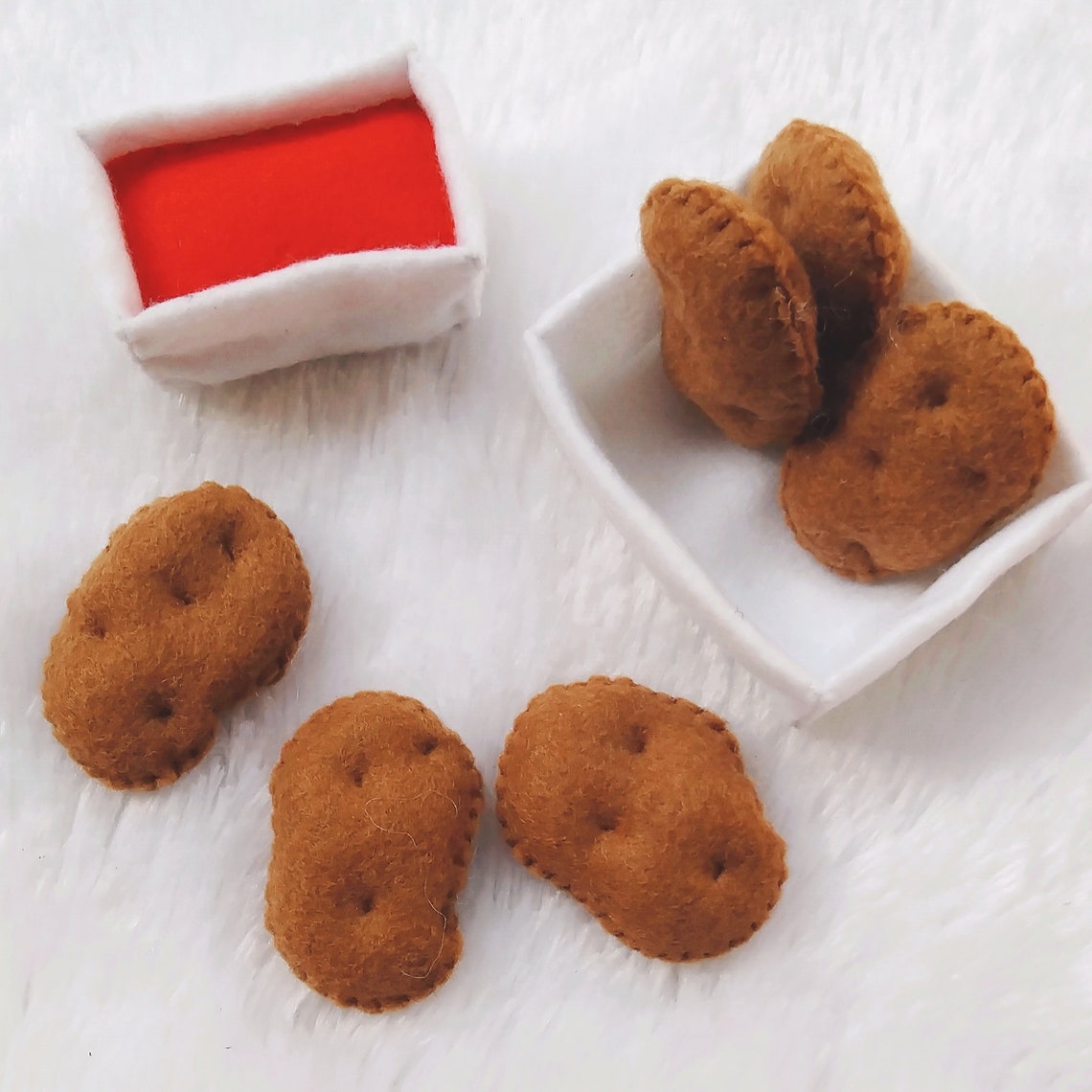 Felt Fast Food Happy Meal Mcdonald Set Sewing Felt Food - Etsy