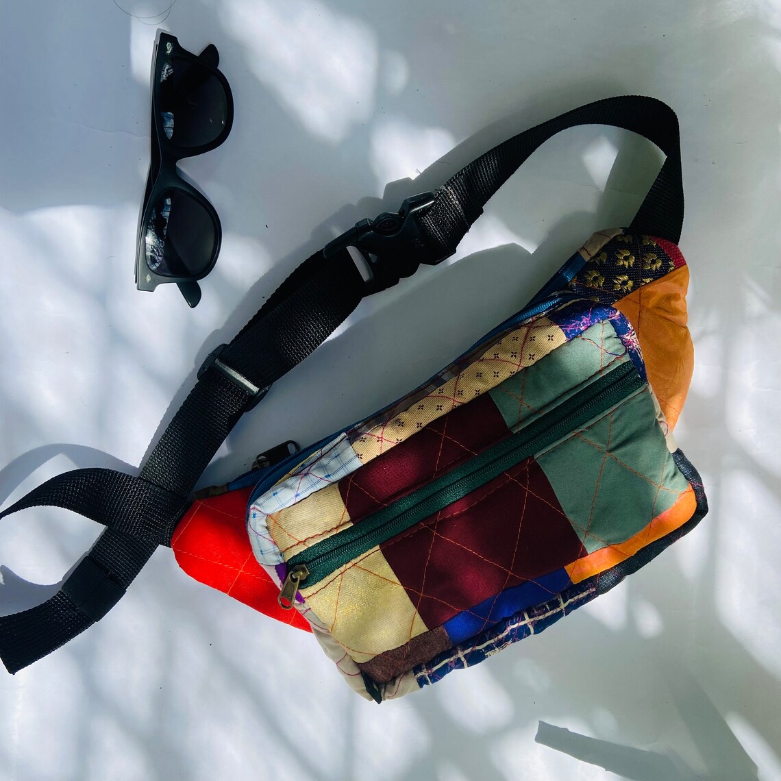 Unisex Colourful Fanny Pack With Zipper Pockets Corduroy - Etsy