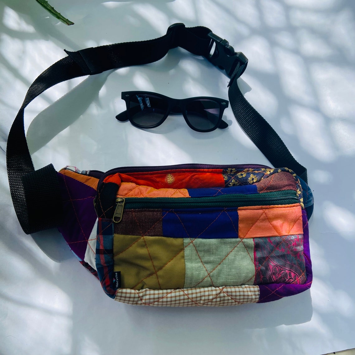 Unisex Colourful Fanny Pack With Zipper Pockets Corduroy - Etsy