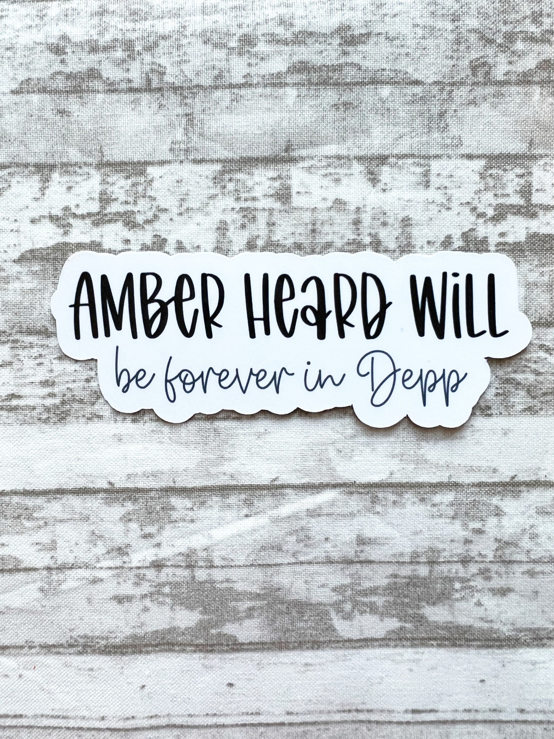 Amber Heard Sticker - Etsy