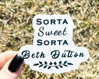 Beth Dutton Sticker | Etsy
