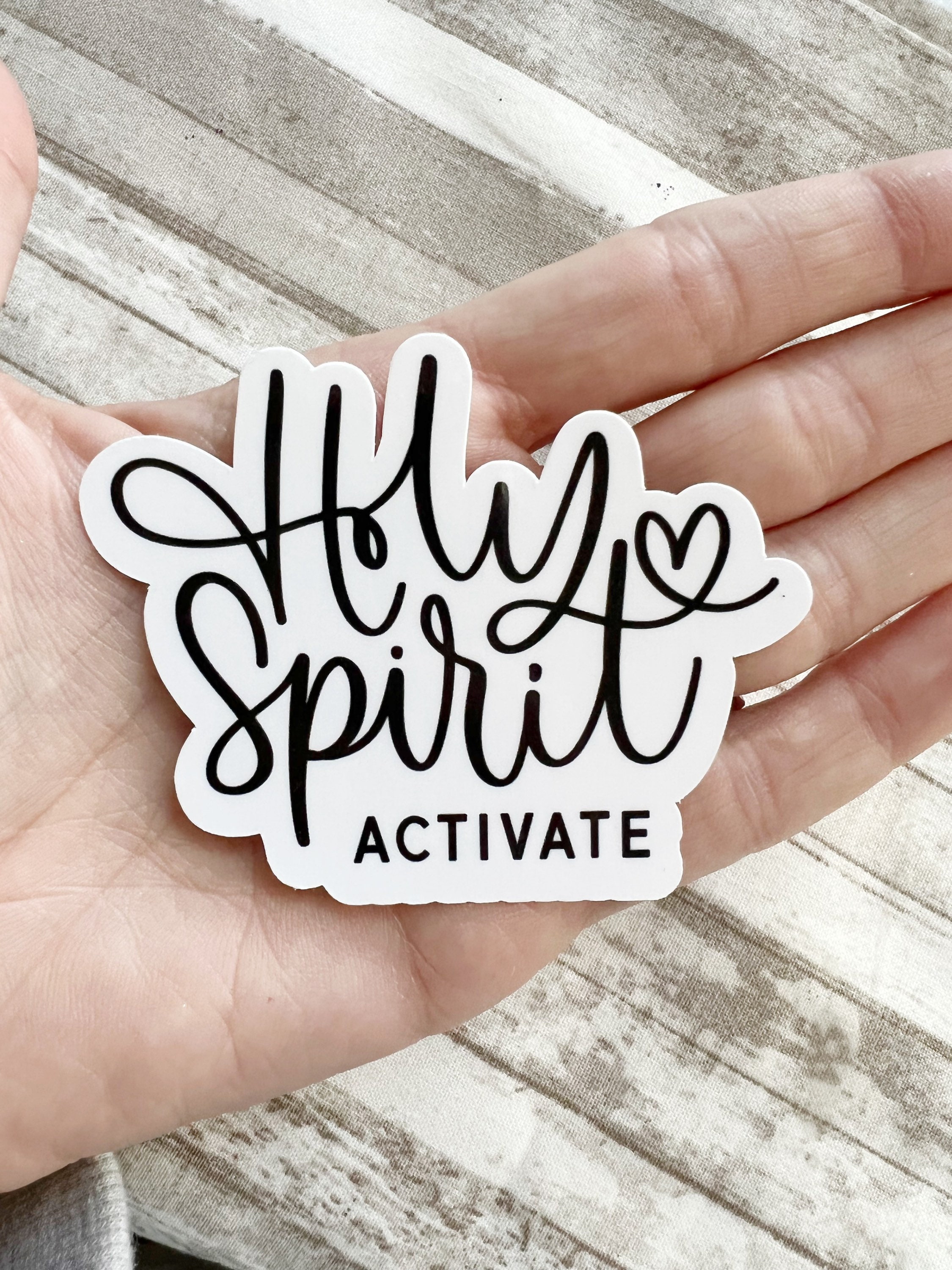 Holy Spirit Activate Sticker - Etsy