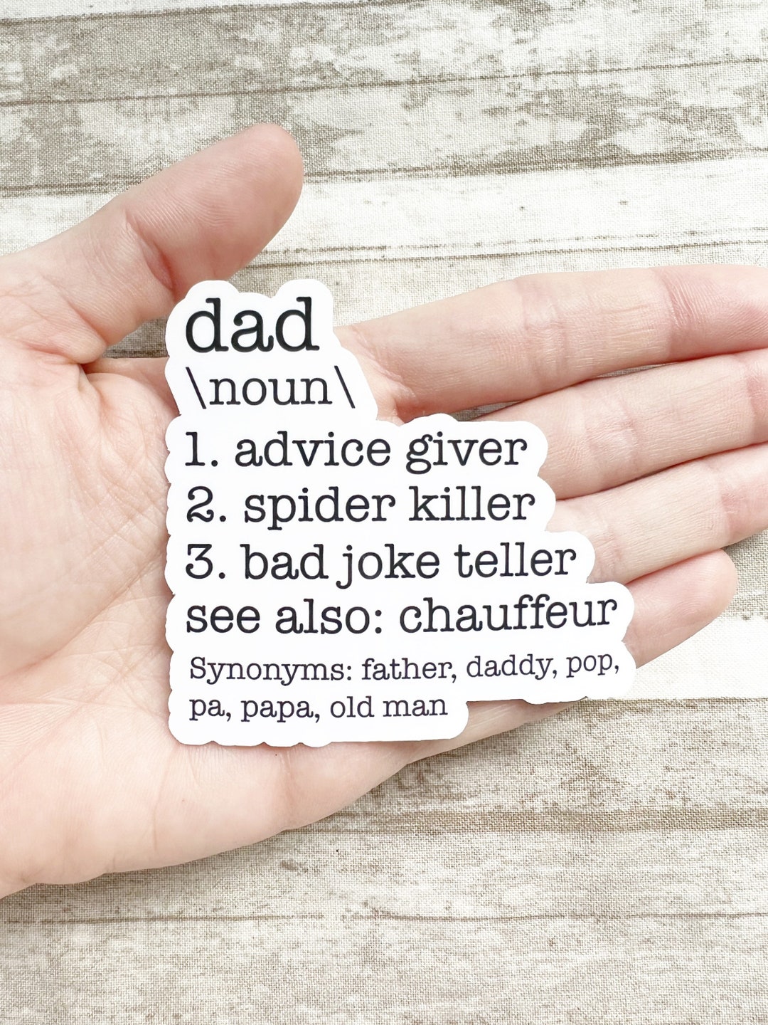 Dad Sticker - Etsy