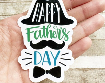 Happy Father's Day Stickers Pack Father and Son, Sticker Kit, Scrapbook ...