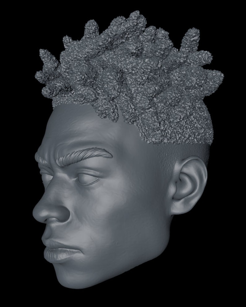 Mr. Morales Head Sculpt - Etsy