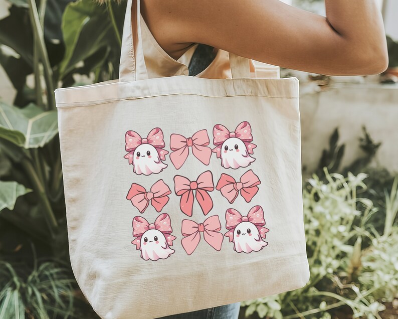 Ghost With Pink Bow PNG: Girly Era Coquette Aesthetic Retro Vintage ...