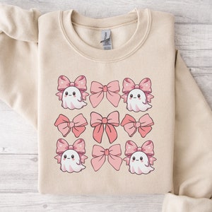 Ghost With Pink Bow PNG: Girly Era Coquette Aesthetic Retro Vintage ...