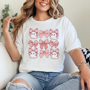 Ghost With Pink Bow PNG: Girly Era Coquette Aesthetic Retro Vintage ...