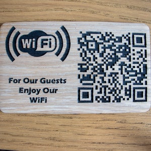 Personalised Wifi QR Code Wifi Fridge Magnet New Home Gifts Custom ...