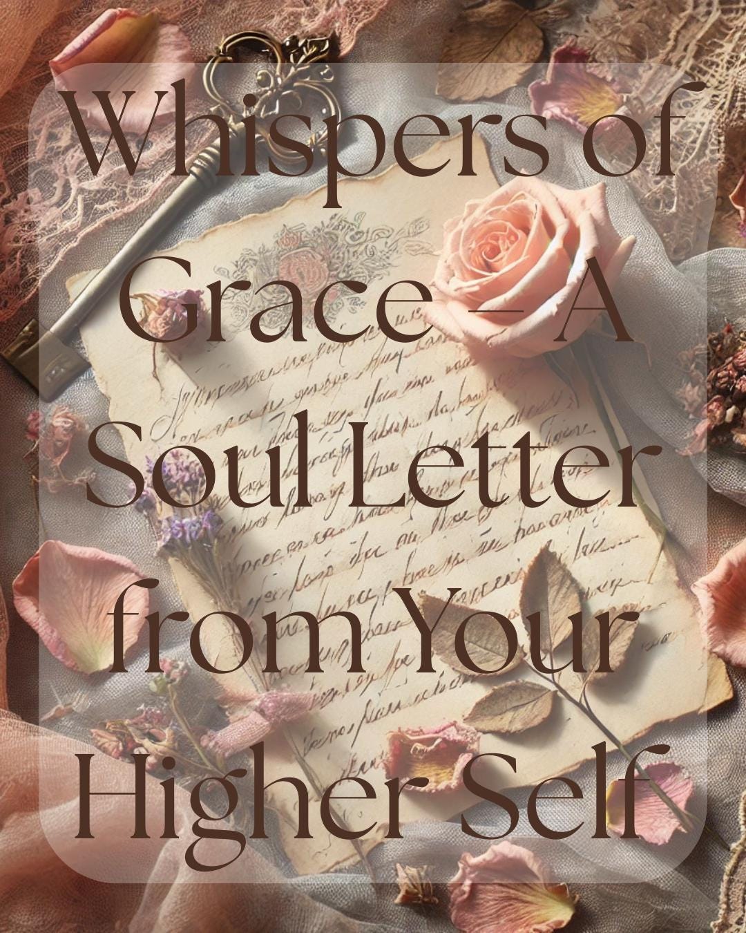 Whispers of Grace – A Soul Letter From Your Higher Self Channeled Tarot ...