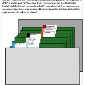 NEW May 2024 - Digital Hanging Folder Tab Inserts/labels for Stampin ...