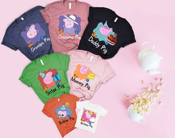 Peppa Pig Shirt | Etsy