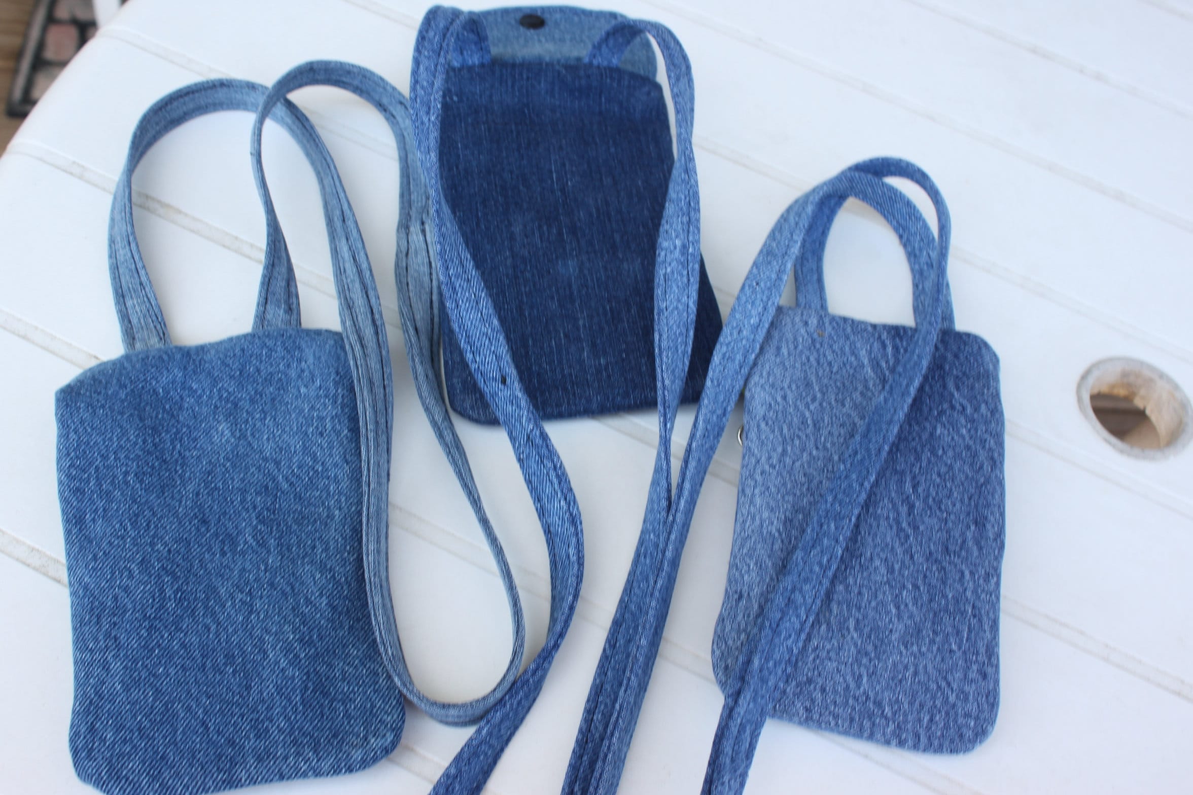 Denim Phone Bag - Etsy