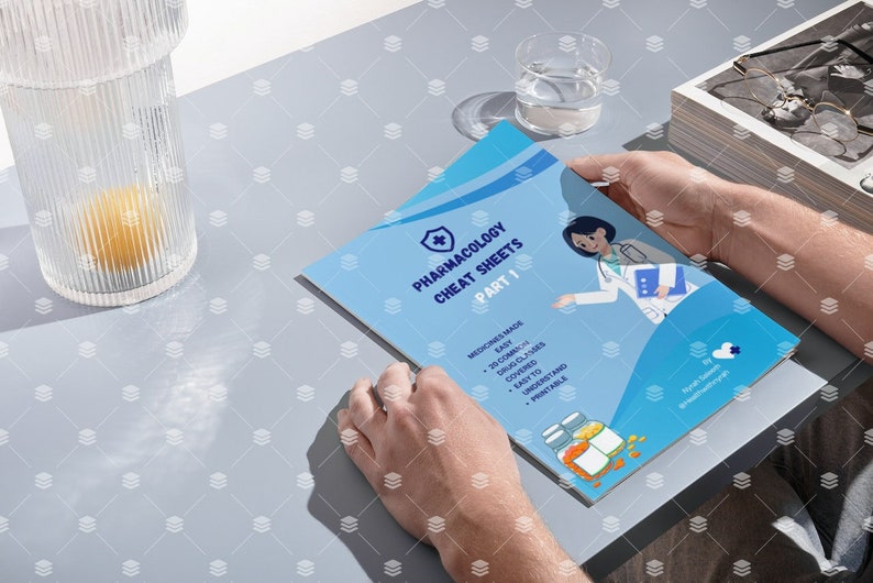 Pharmacology Cheat Sheets Revision Notes Printable Flash Cards - Etsy