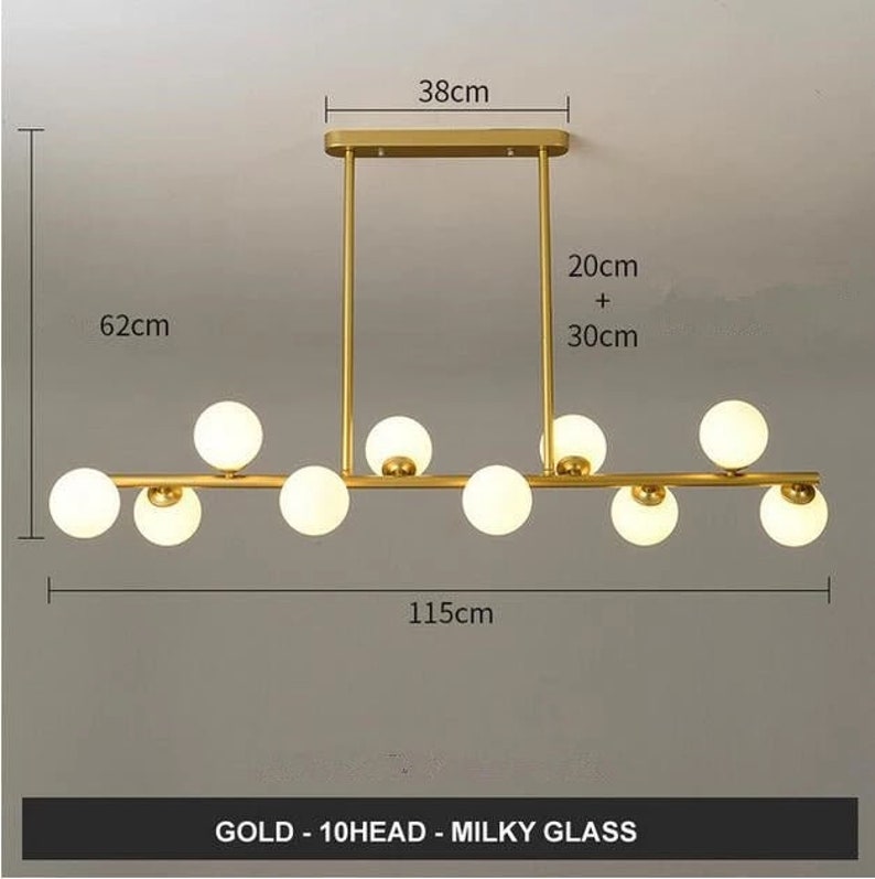 The Illuminator Mike White Glass Bubble Chandelier,moon Chandelier ...