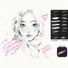 Procreate Brush Pack Honhons Basic Dozen - Etsy