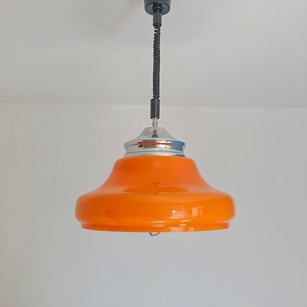 Orange Ceiling Light - Etsy