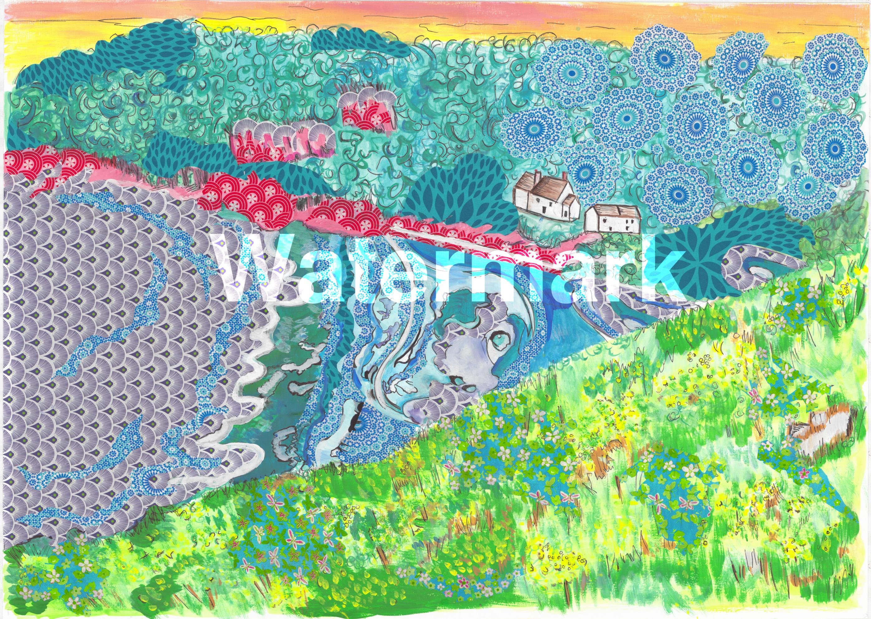 Pwll Du Bay, Gower Art, Gower Coast Beaches, Creative Art - Etsy UK