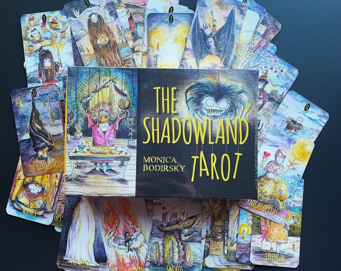 Shadowland Tarot by Monica Bodirsky Tarot Deck With Large Guidebook ...