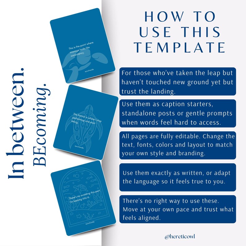 100 Emotional Support Posts (canva Template Digital Download • Growth ...