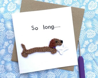 Dachshund Goodbye - Etsy