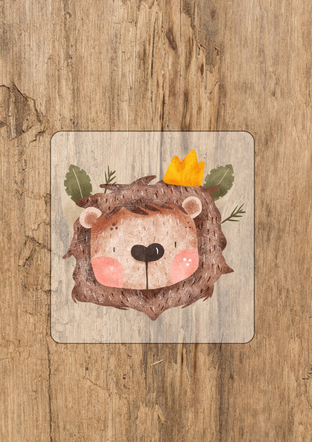 Lion Iron-on Transfer - Etsy