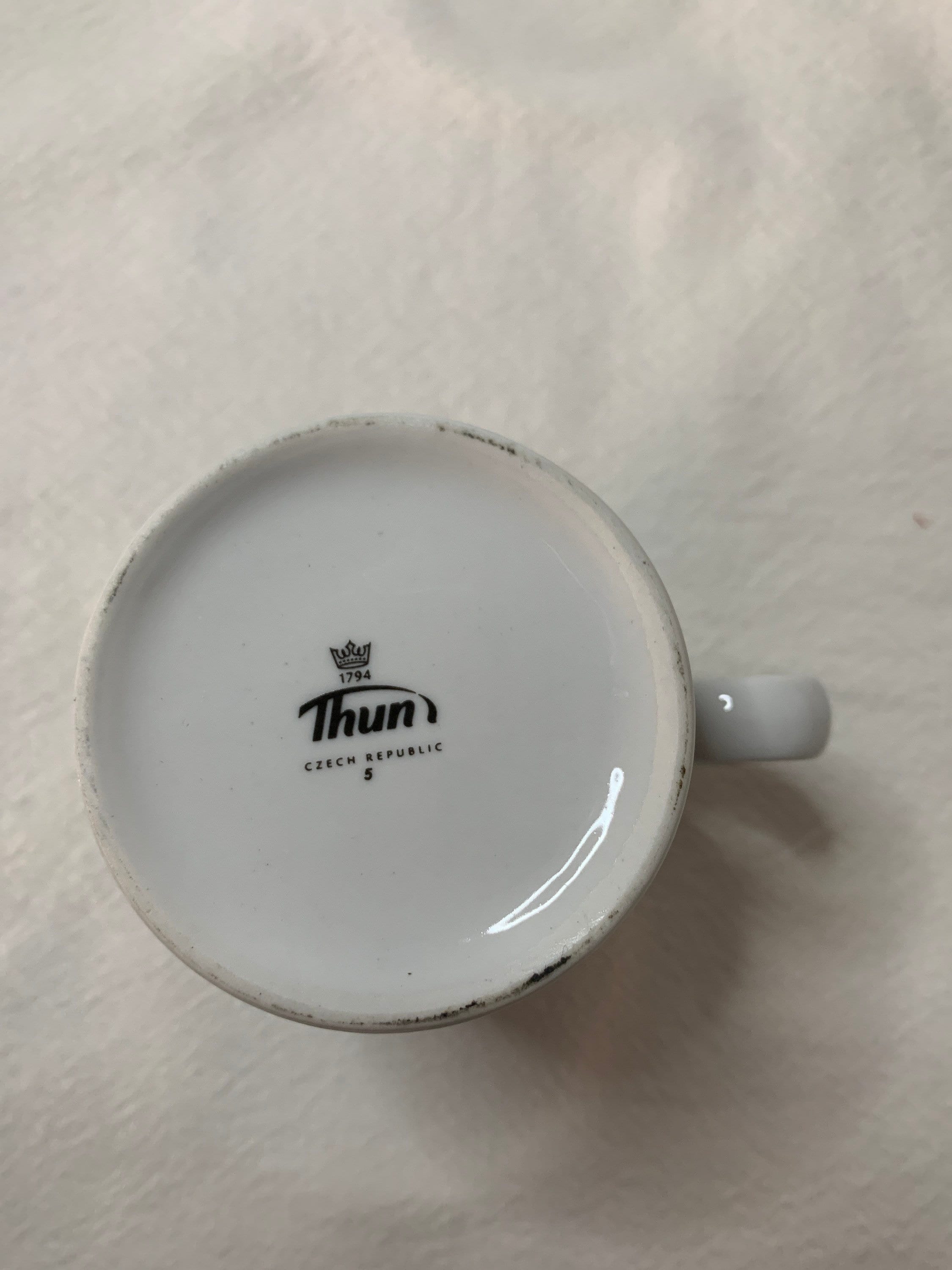 Thun porcelain Czech Republic Bestefar Mug Bestefar means grandfather ...