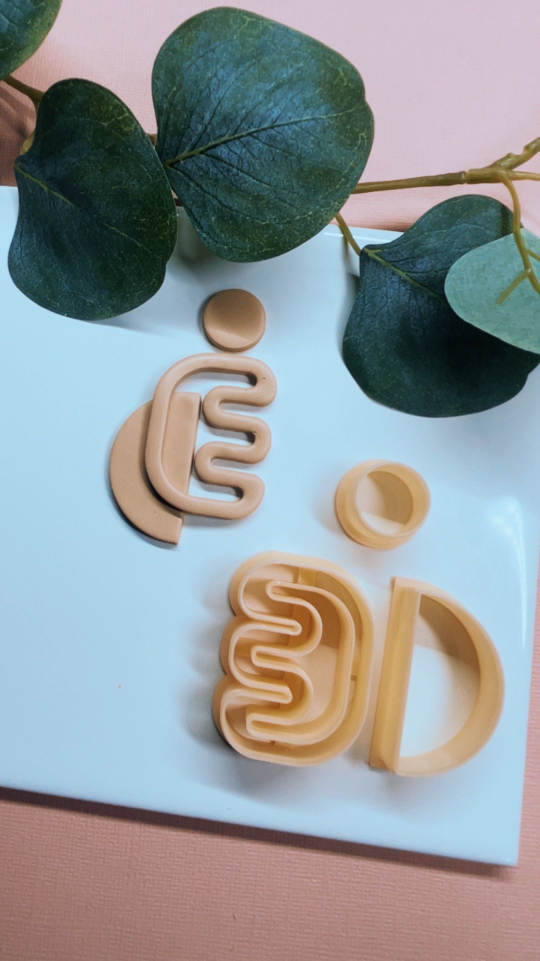 Abstract Art Set Cutter Polymer Clay Earring Cutter, Clay Cutter Tool ...