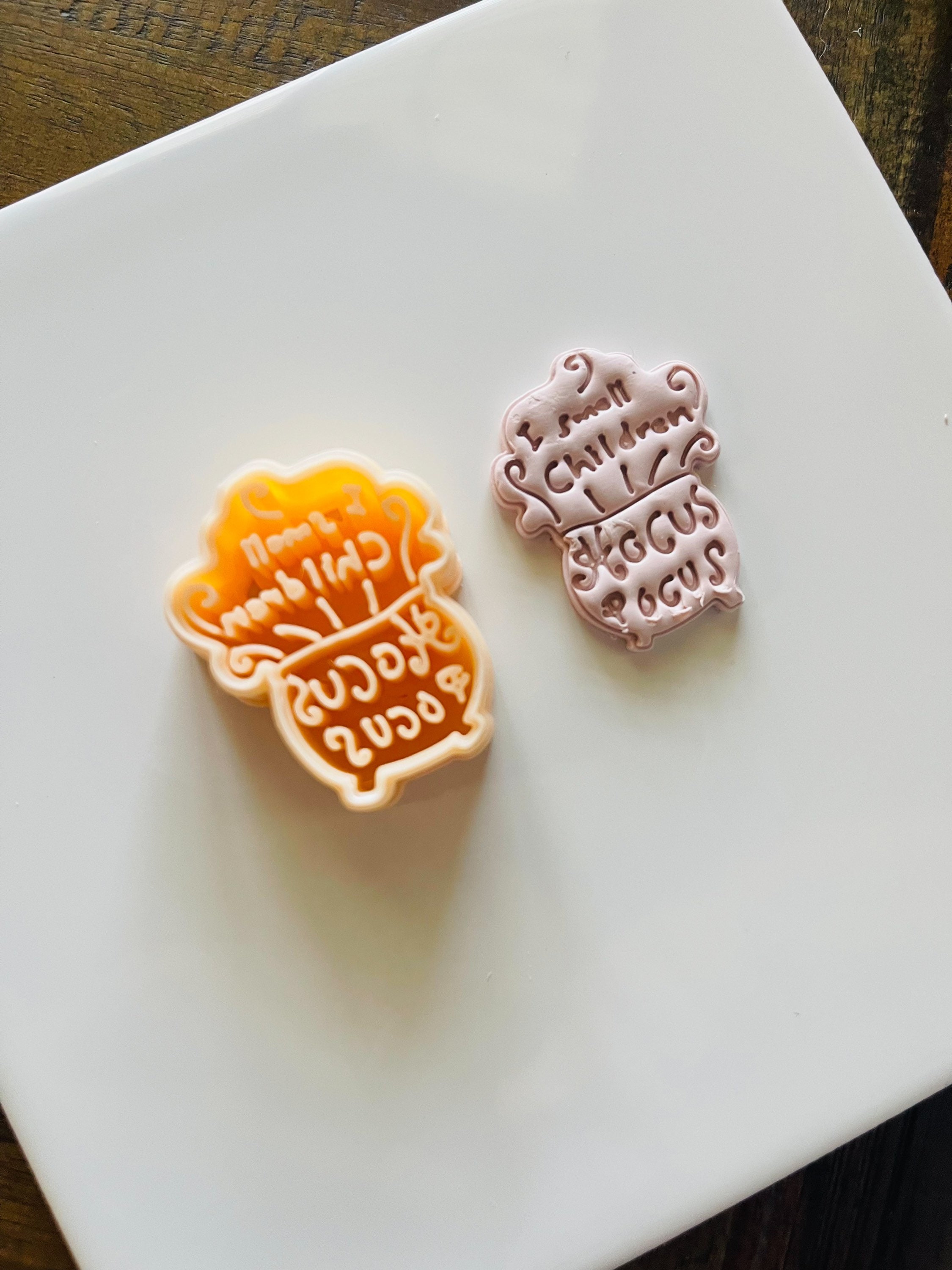 Hocus Pocus Pot Halloween Polymer Clay Earring Cutter Fall - Etsy