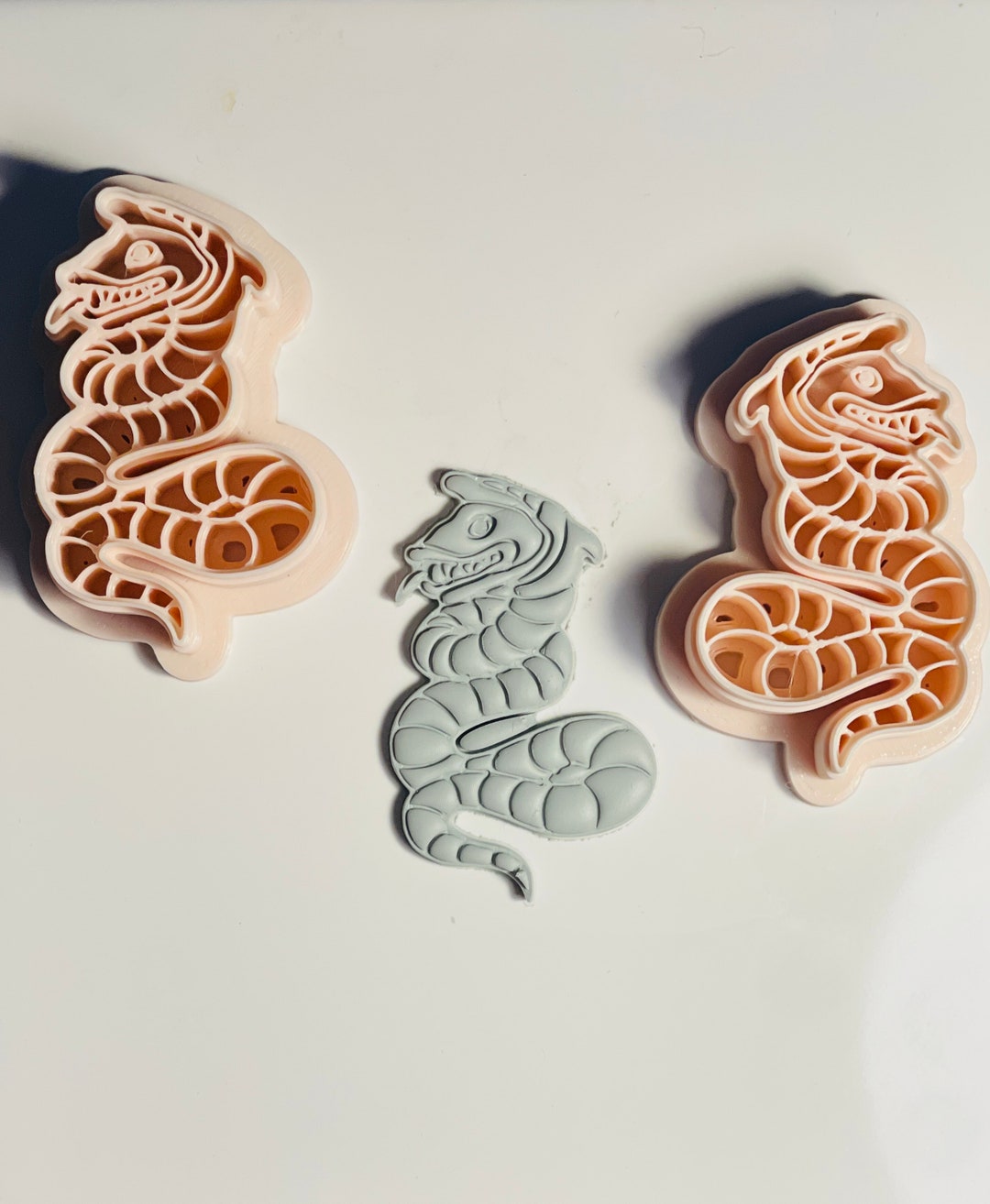 Halloween Movie Beetlejuice Sandworm Polymer Clay Earring Cutter, Clay ...