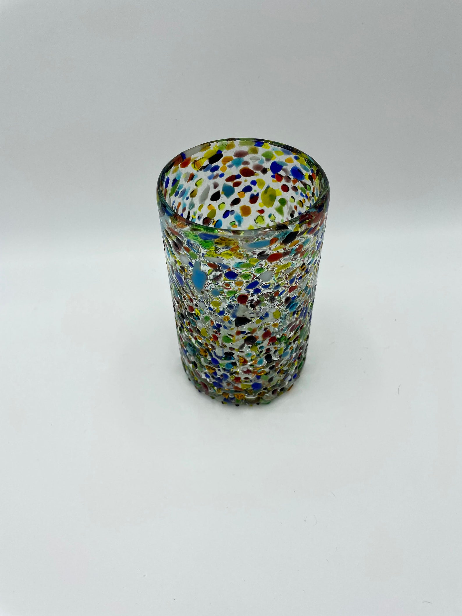 Hand Blown Mexican Glassware Hailed Confetti - Etsy