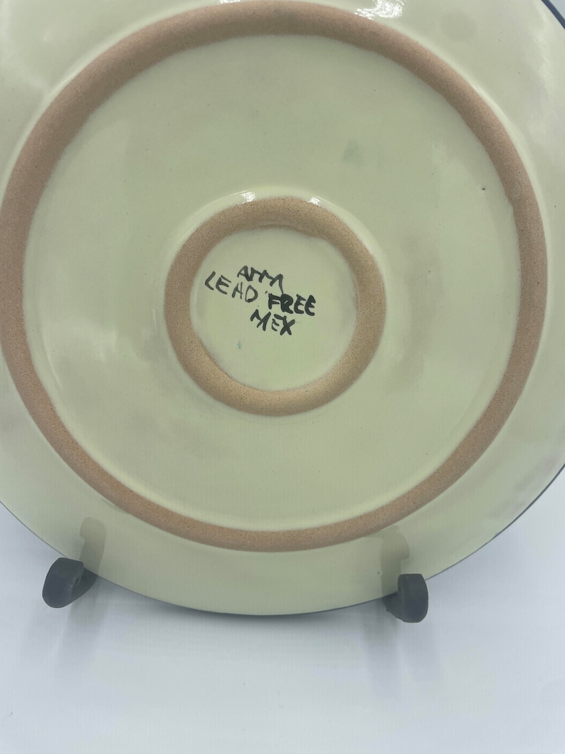 Set of 4 Talavera 10 Inch Plates Blue - Etsy