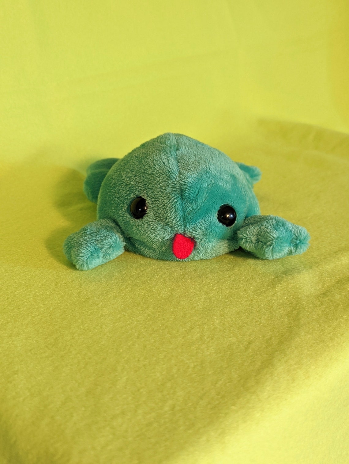 Pride Frog Plushie LGBTQ Handmade Weighted Plush MADE to - Etsy
