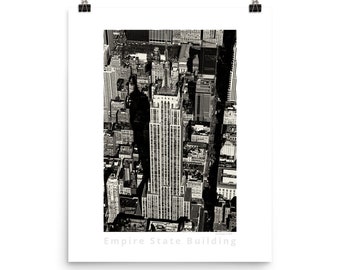 Empire State Building Printable Digital Wall Art newyork empirestate ...