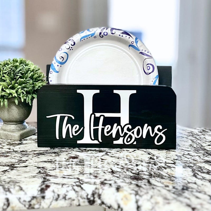 Personalized Paper Plates - Etsy