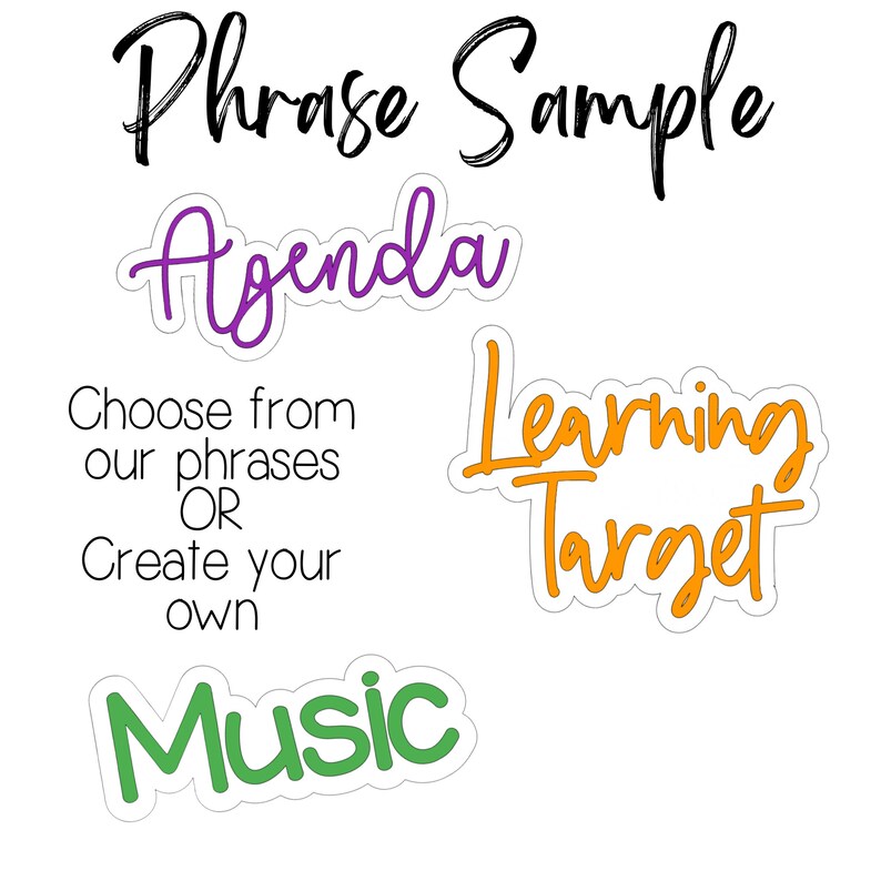 Customizable Classroom Whiteboard Magnets Teacher Decor - Etsy