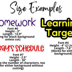 Customizable Classroom Whiteboard Magnets, Teacher Decor, Whiteboard ...