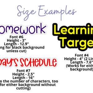 Customizable Classroom Whiteboard Magnets, Teacher Decor, Whiteboard ...