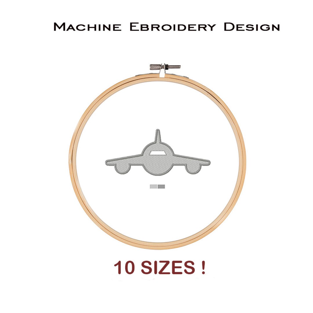 AIRPLANE Embroidery Design. Boeing Embroidery Design. Boeing 737 ...