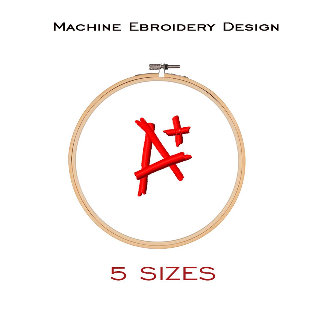 SCHOOL GRADE Embroidery File. School Scores Embroidery File - Etsy