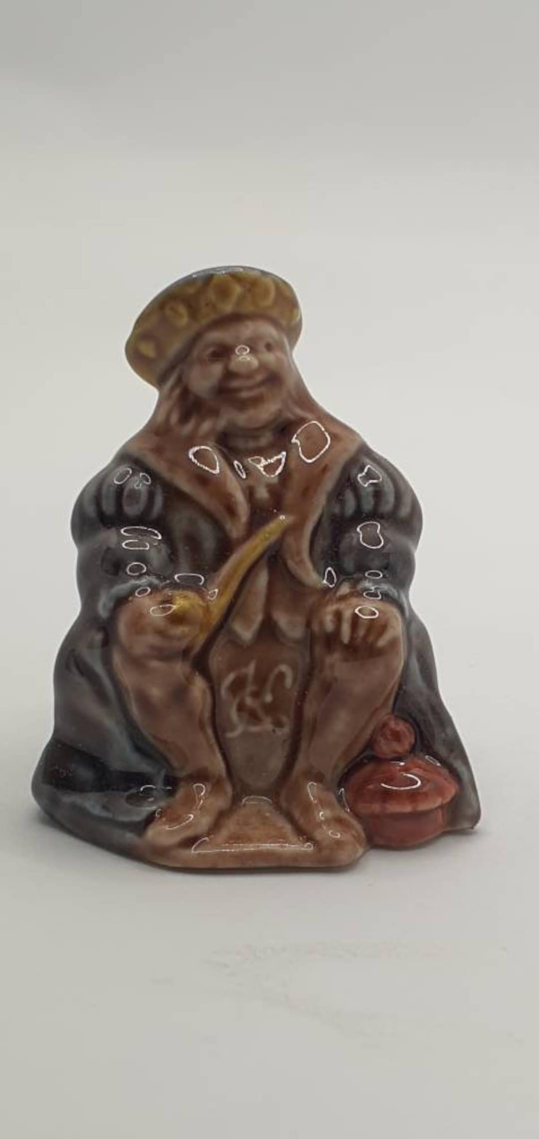 Old King Cole Wade Figure. Vintage Collectors Item. Nursery Rhyme Wade ...