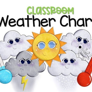 Classroom Weather Chart - Etsy