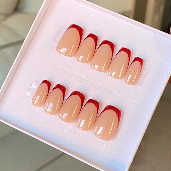 Red Tips - Etsy