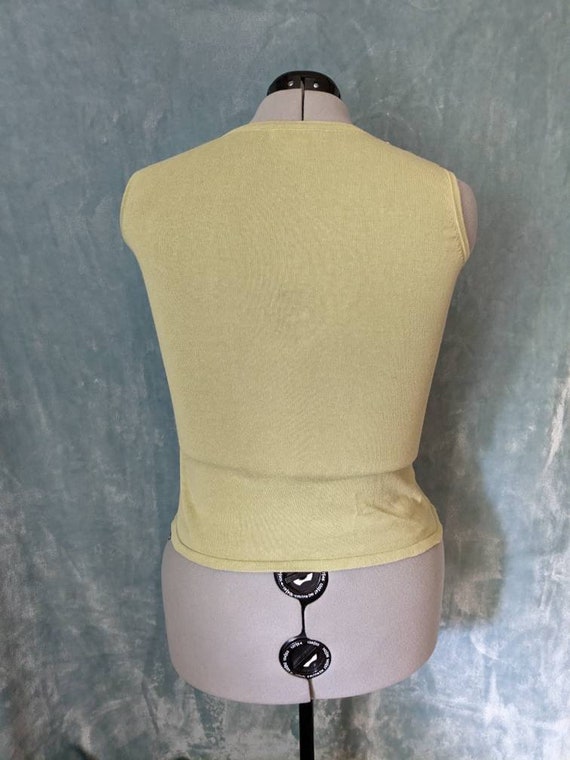 Plus Size / Bust 40 / Vintage 90s y2K Embroidered Kiw… - Gem