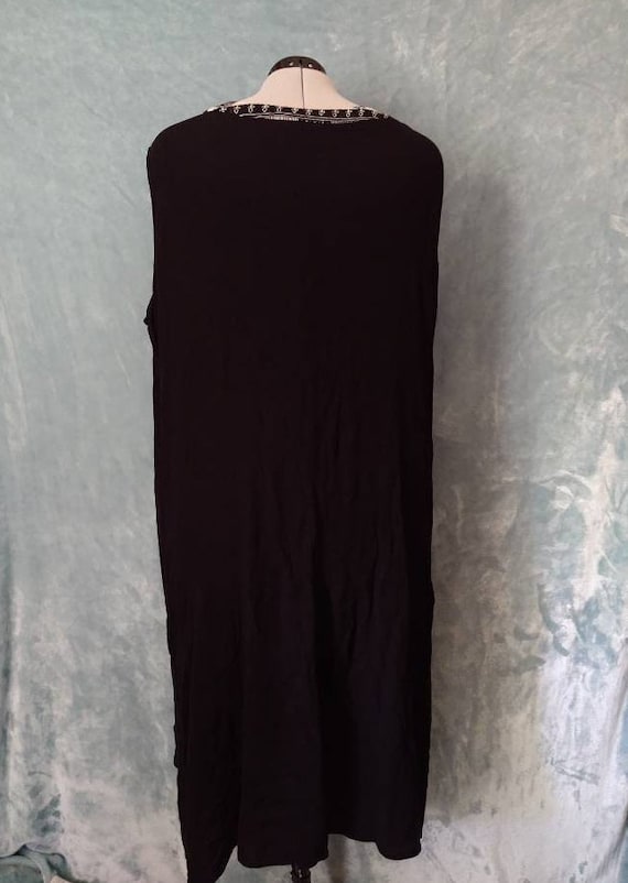 Plus Size / Bust 66 / Hip 72 // Vintage Y2K 00s Black… - Gem