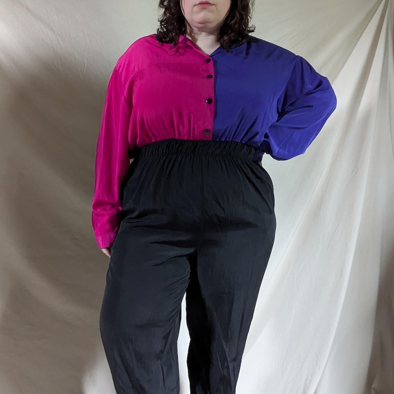 90s Color Block - Etsy