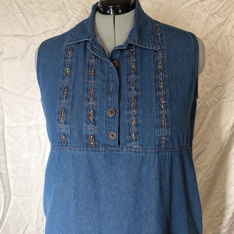 Plus Size 2x Denim Dress - Etsy