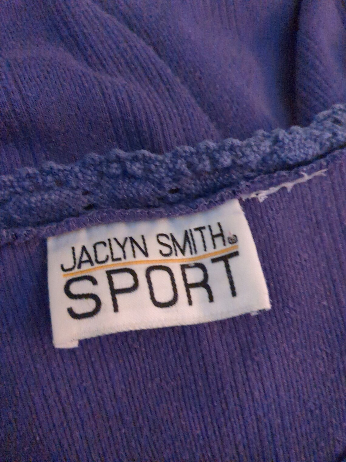 Plus Size / Bust 44 / Vintage 90s Sweet Grape Purple Ribbed Tank With ...