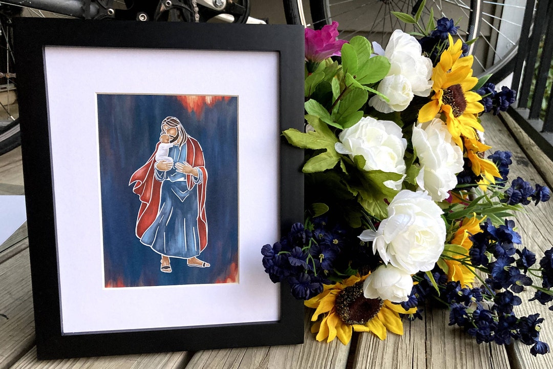 St. Joseph the Protector Digital Print, Confirmation Gift, Saint ...